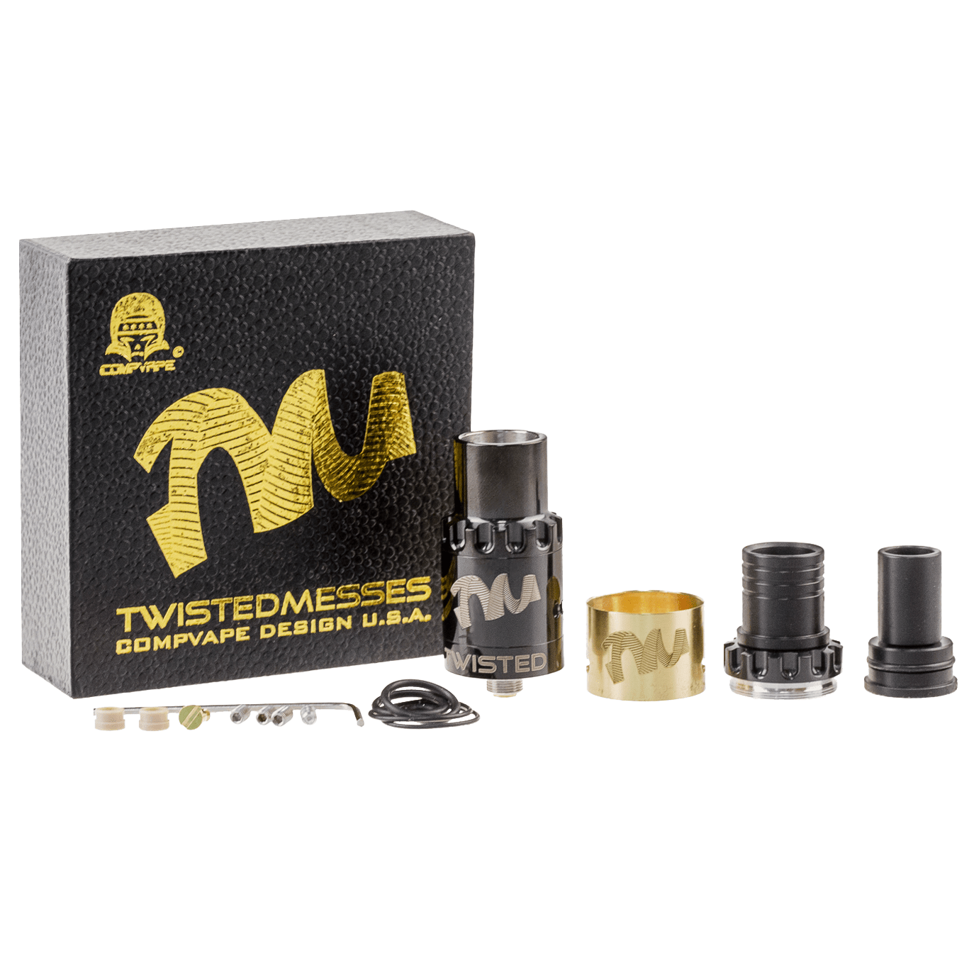 Дрип Twisted Messes, купить дриппинговый атомайзер Twisted Messes в ...