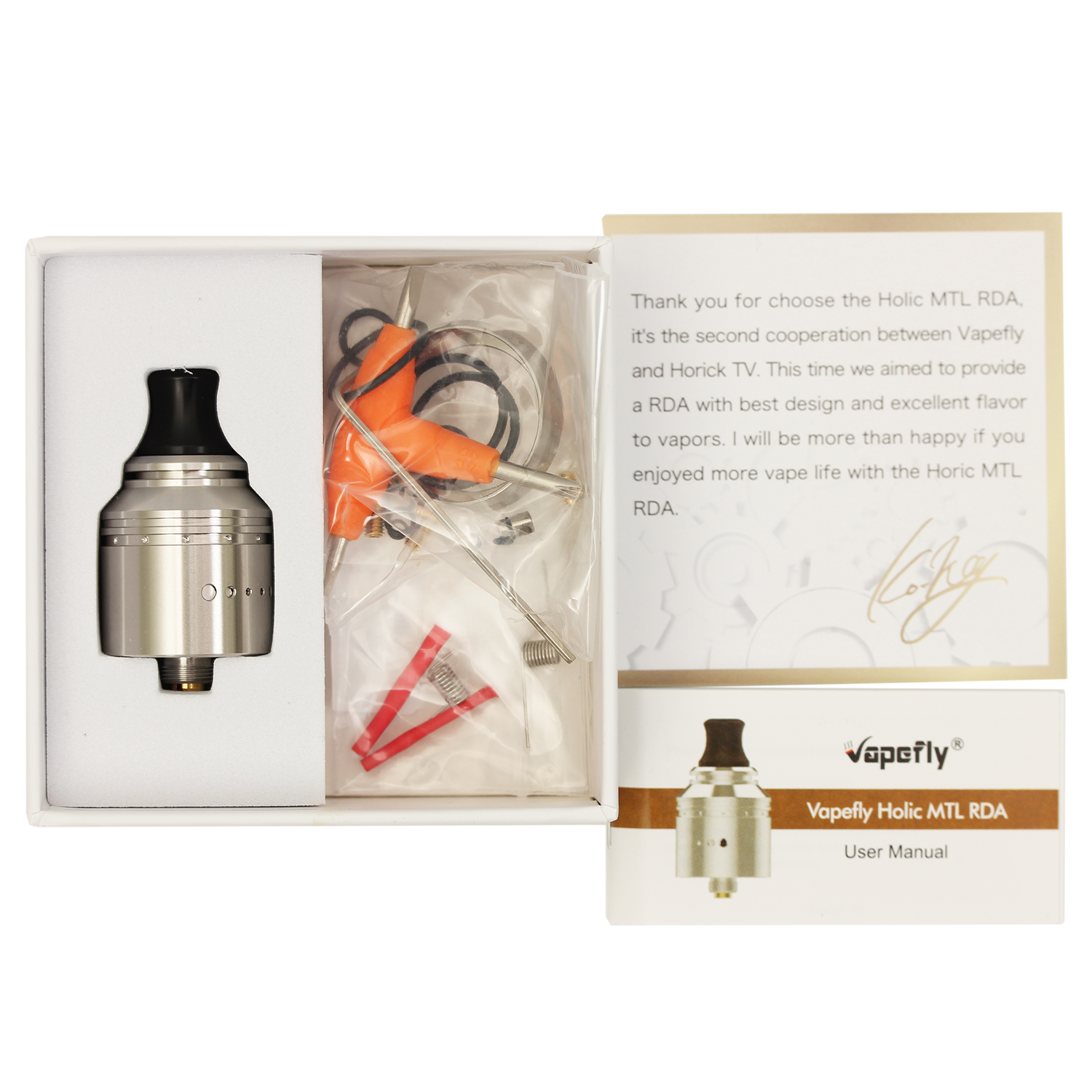 Vapefly Holic MTL RDA, купить а Москве и Санкт-Петербурге