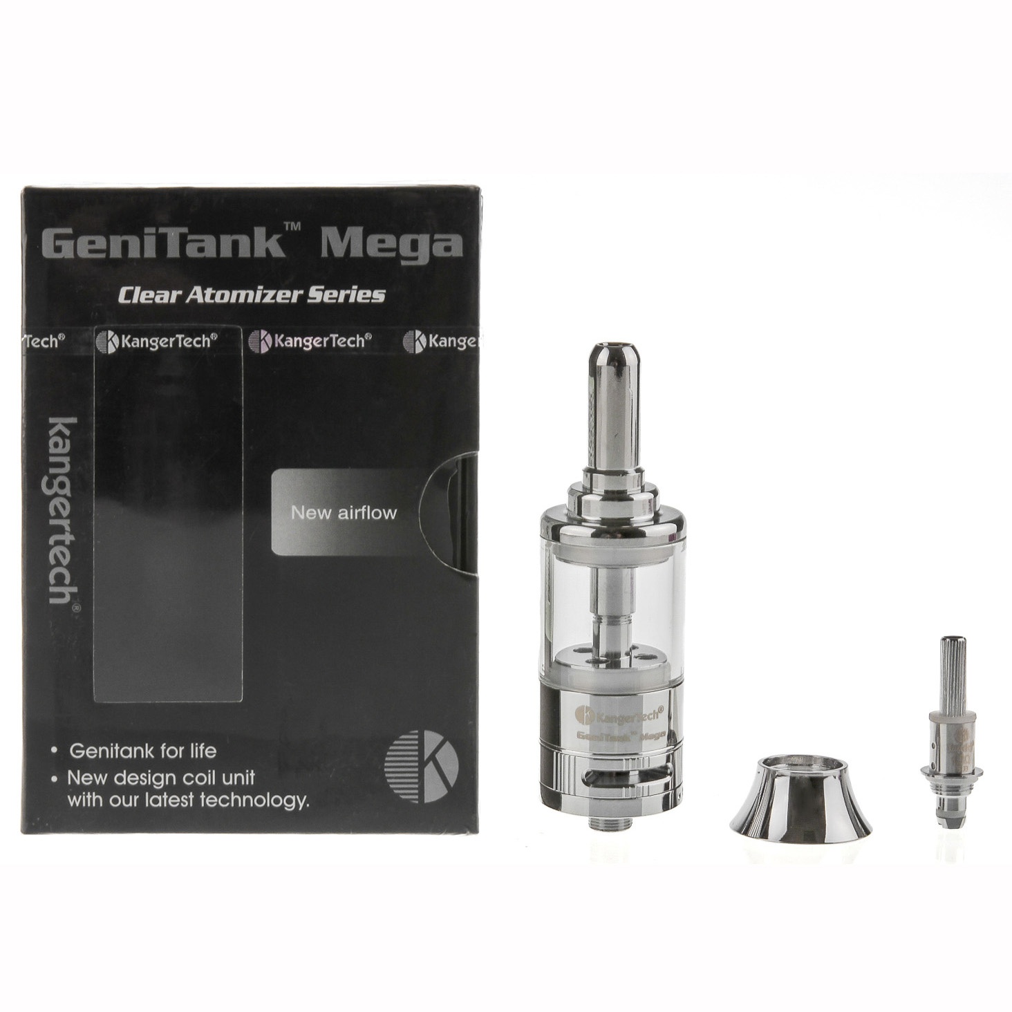 Клиромайзер Kanger GeniTank Mega, купить Kangertech GeniTank Mega