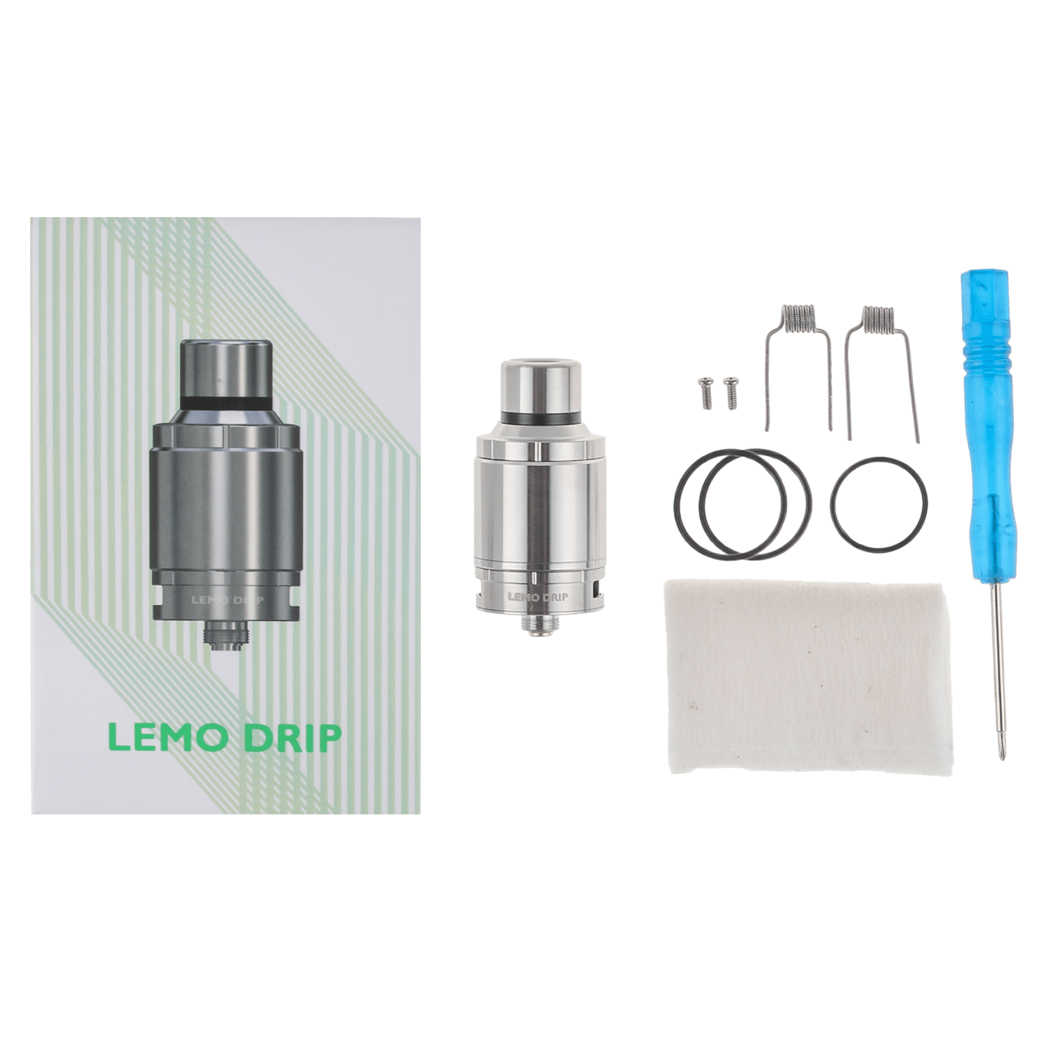 Дрипка Lemo Drip, купить дрип-атомайзер Eleaf Lemo Drip в Москве и ...